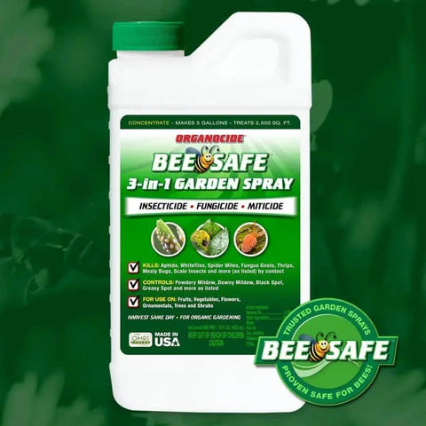 Organocide Bee Safe Organic 3-in-1 Garden Spray 16 oz. Concentrate ...